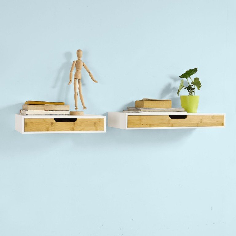 Mensola con cassetto: una soluzione razionale - Designandmore: arredare ...