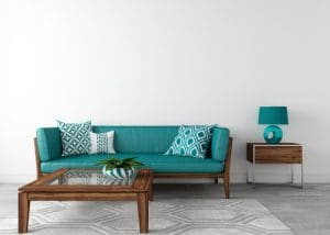 Colore verde acqua: codici colore ed abbinamenti in arredamento