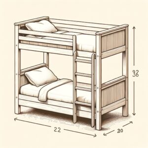 Misure letto a castello: guida completa alla scelta delle dimensioni